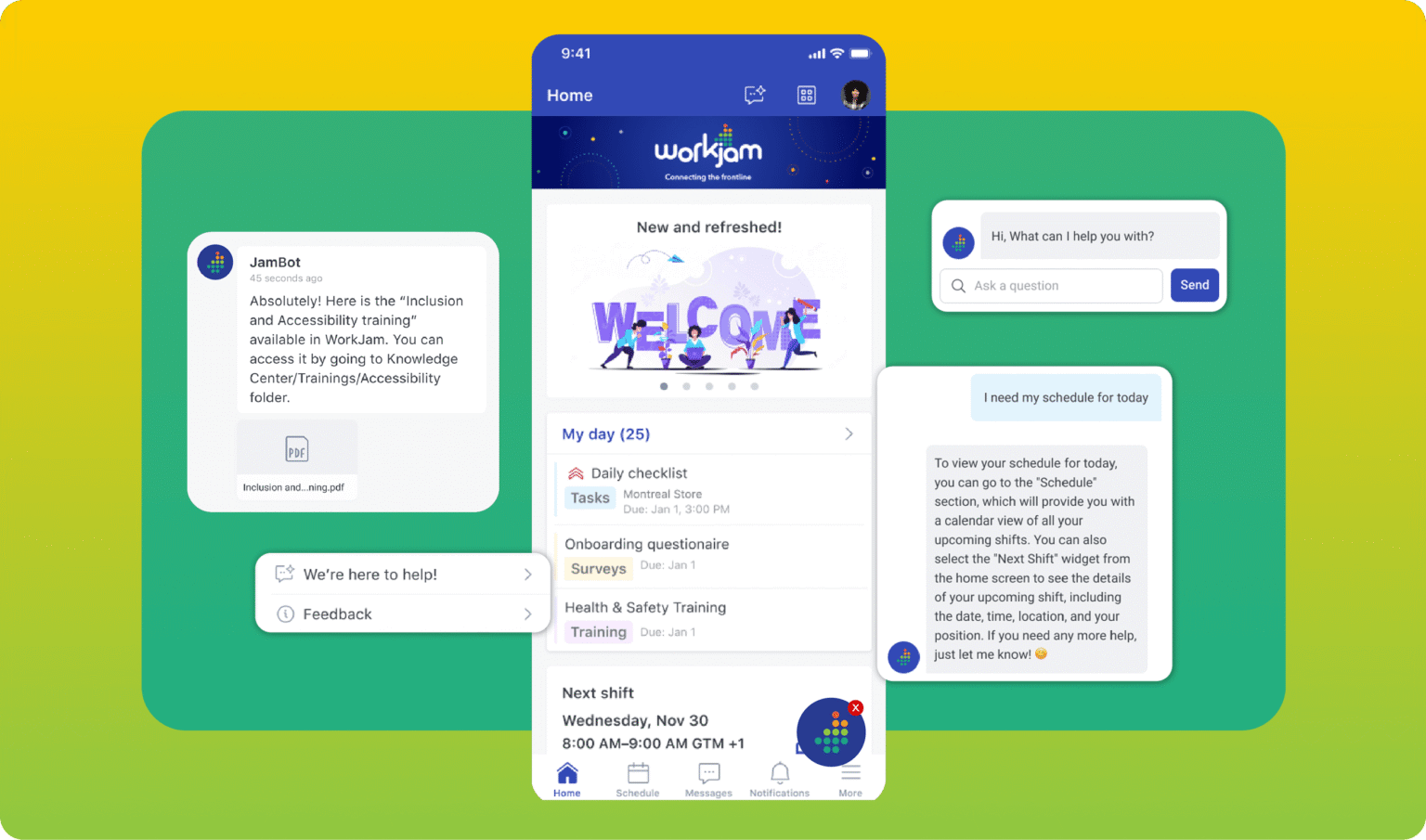 AI Workflows for Employees - WorkJam