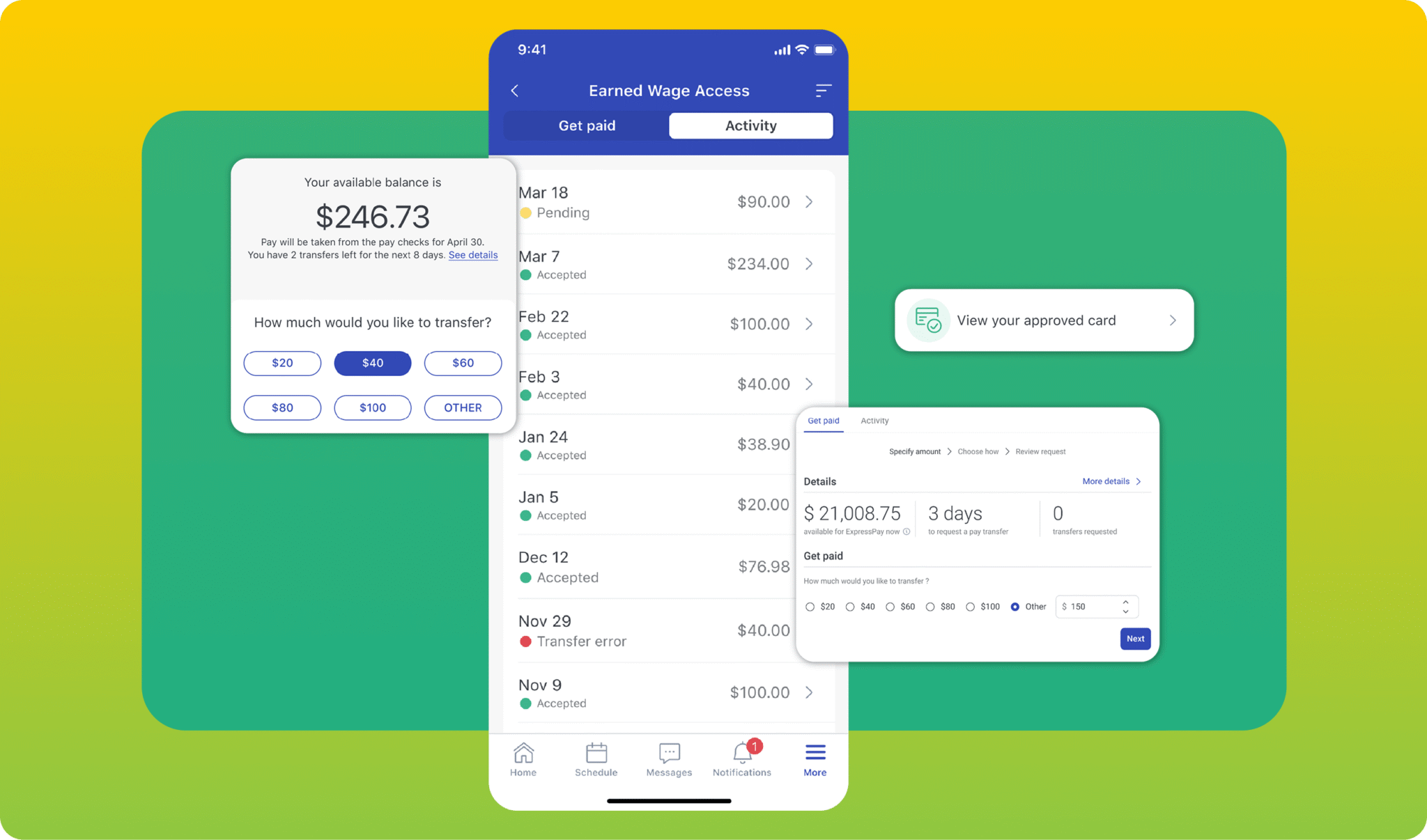 Earned Wage Access - WorkJam